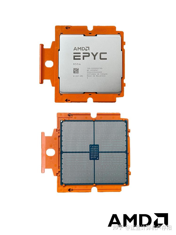 AMD EPYC 9554,64核心128线程主频3.1GHz最大频率3.75GHz功耗360W,ZEN4全新架构5nm先进制程 - 知乎