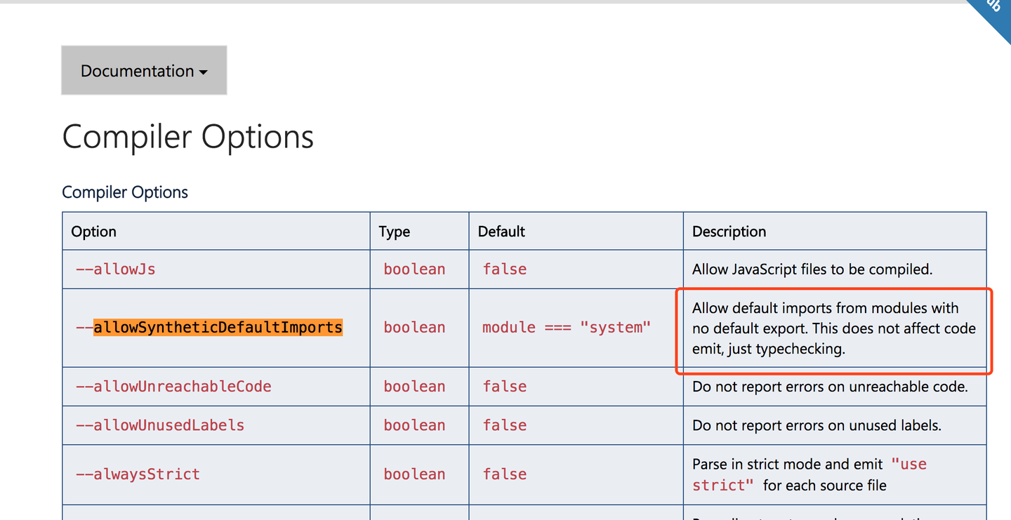 TypeScript Tips (1) - allowSyntheticDefaultImports - 知乎