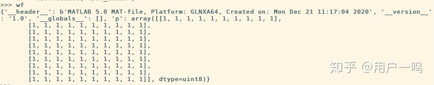 matlab生成的mat文件, scipy.io无法读取 - 知乎