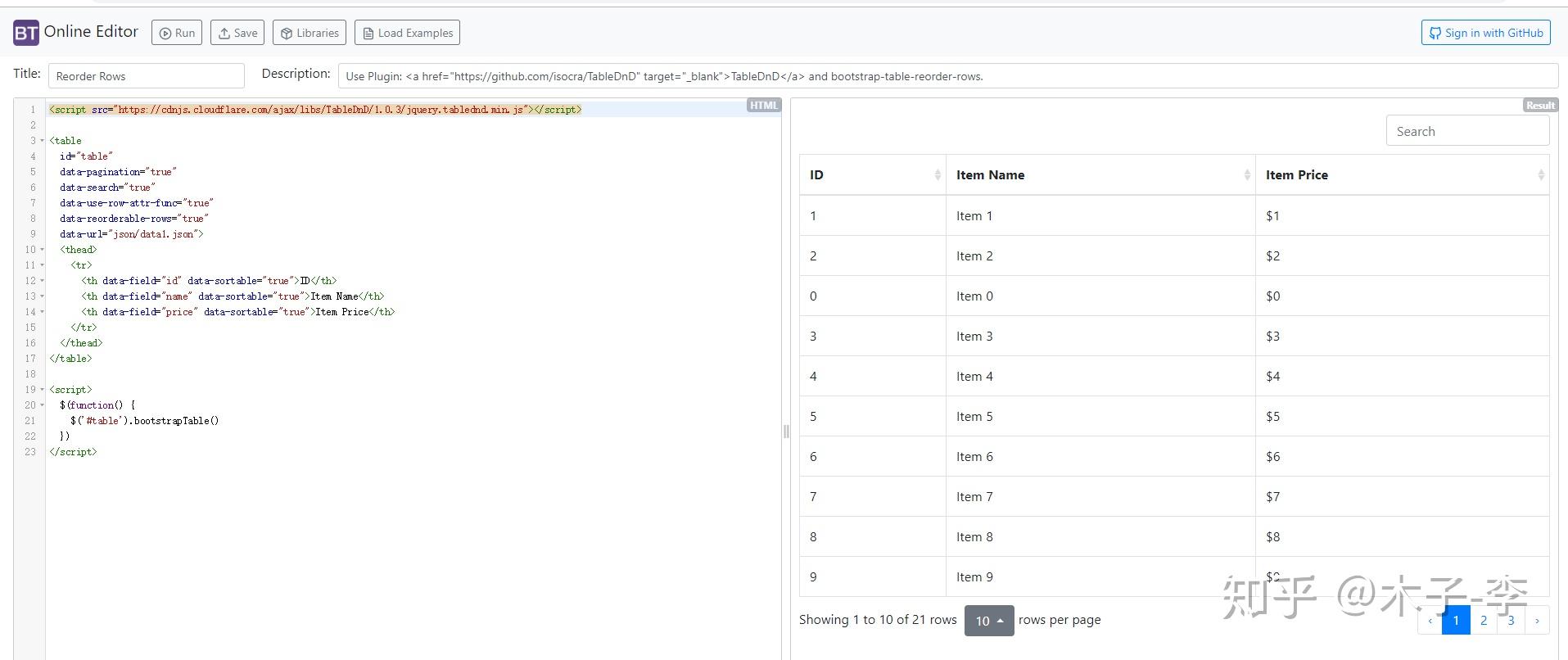 Django：表格插件bootstrapTable - 知乎
