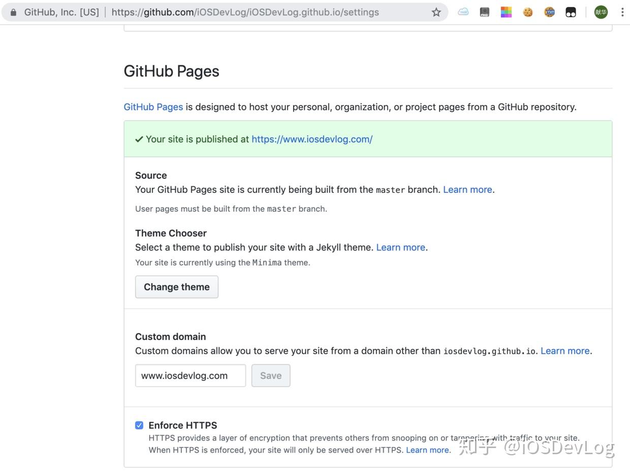 github pages 开启 https 及配置 www - 知乎