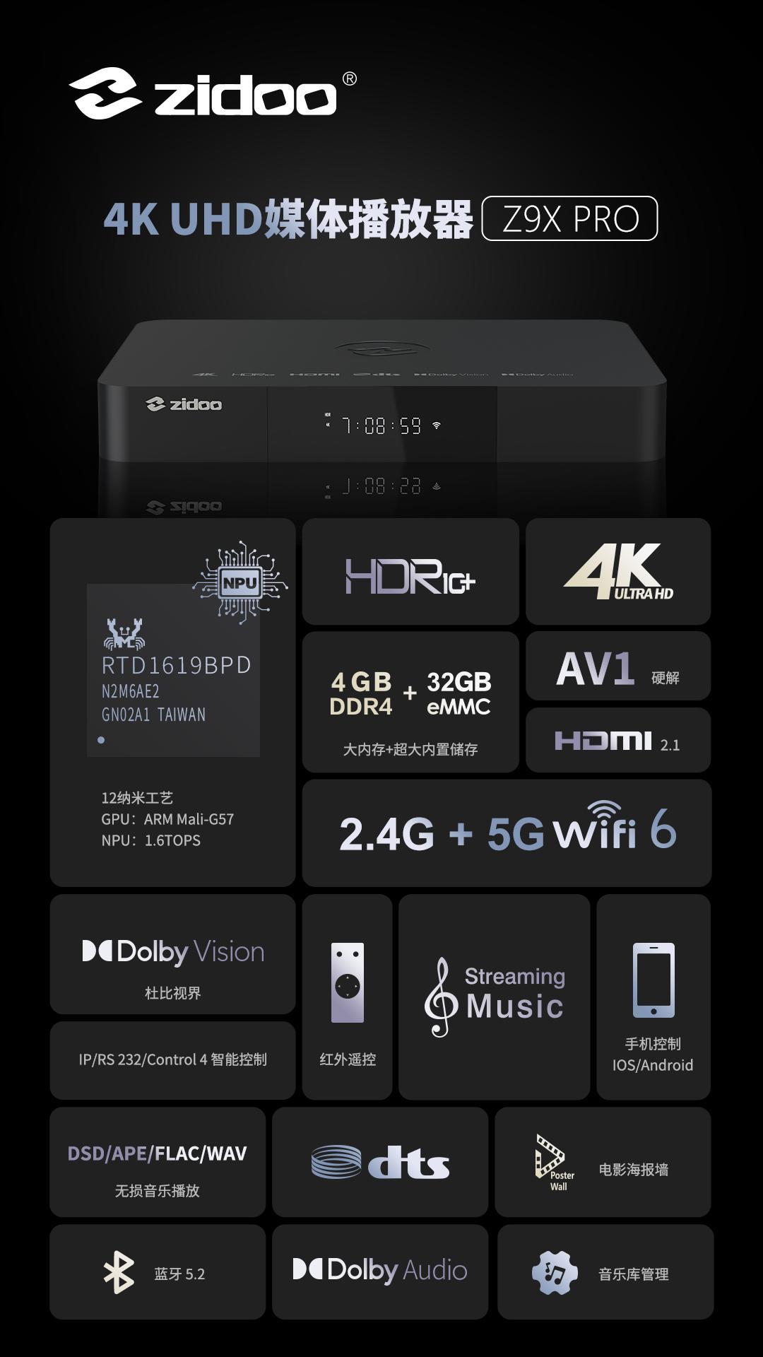 行业大哥再出手，芝杜2023新品重磅发布丨Z9X PRO、Z20 PRO、Z2000 PRO、Z2600、UHD5000再掀高端媒体播放器浪潮 - 知乎