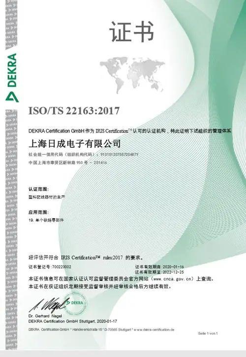 ISO/TS 22163（IRIS认证机构）铁路行业质量体系 - 知乎