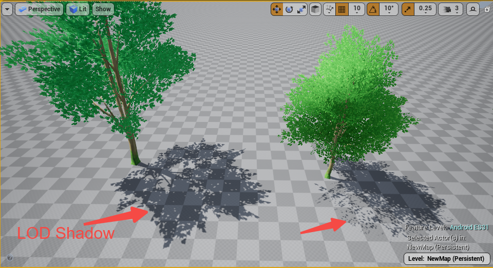 UE4为植被增加LOD阴影 (ForceLODShadow) - 知乎