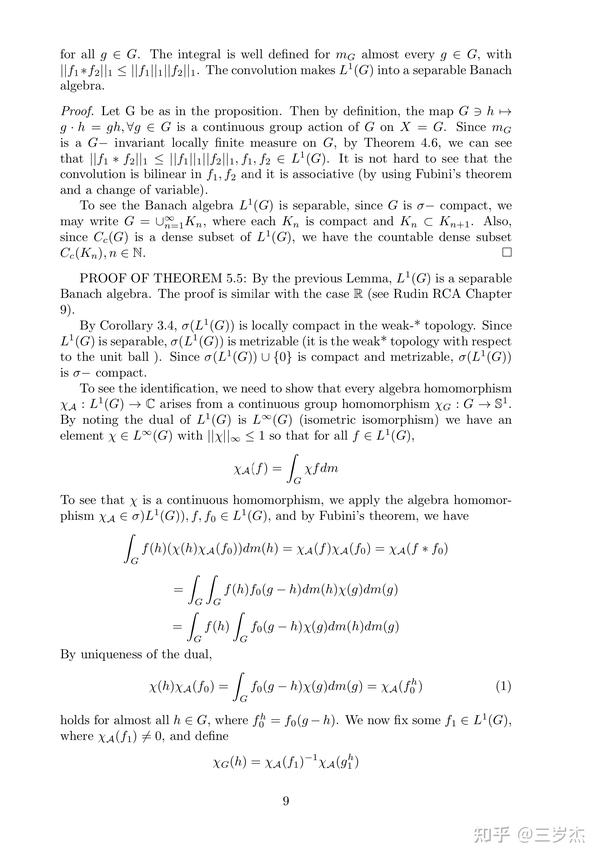 6 Pontryagin Dual Wiener s Lemma 6 Pontryagin Dual Wiener s Lemma