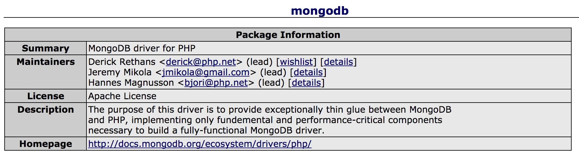 PHP 扩展 Mongo 与 MongoDB - 知乎