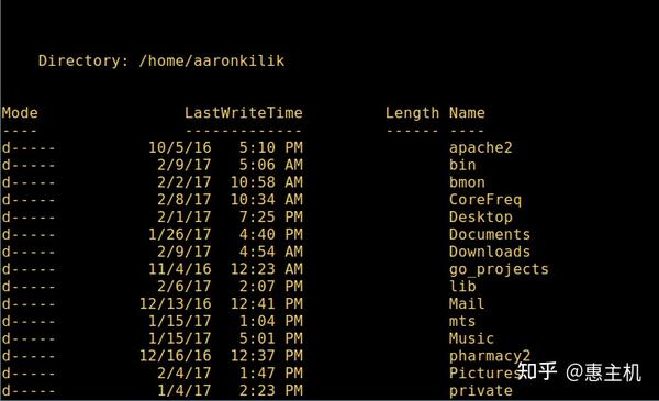 在linux中开始使用powershell 新手指南 知乎 6117