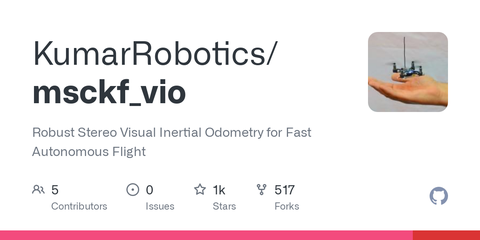 【论文阅读+实测】【msckf_vio】Robust Stereo Visual Inertial Odometry for Fast Autonomous Flight - 知乎