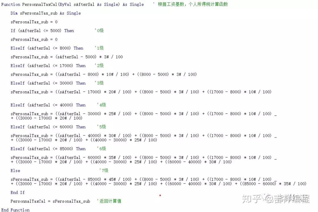 Excel Vba 编程开发应用实例——用vba编写到手净工资计算器 知乎