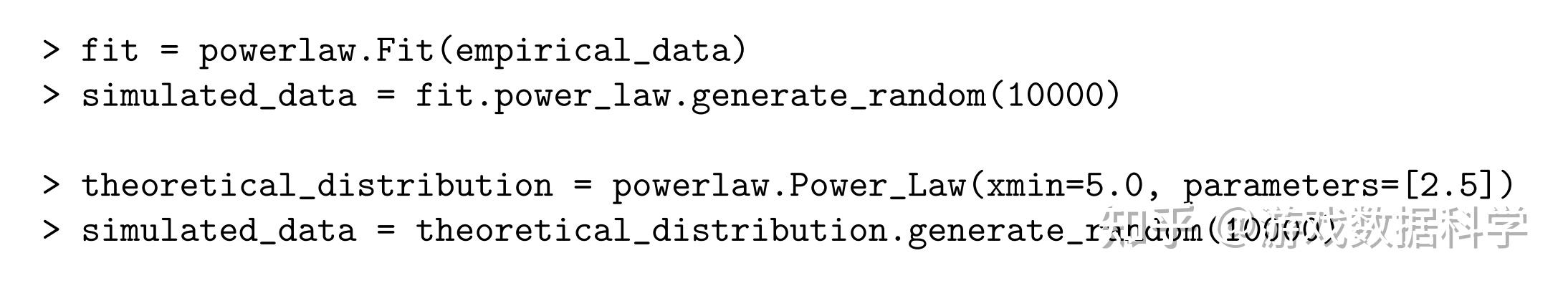 powerlaw：用于分析幂律分布的Python库 - 知乎