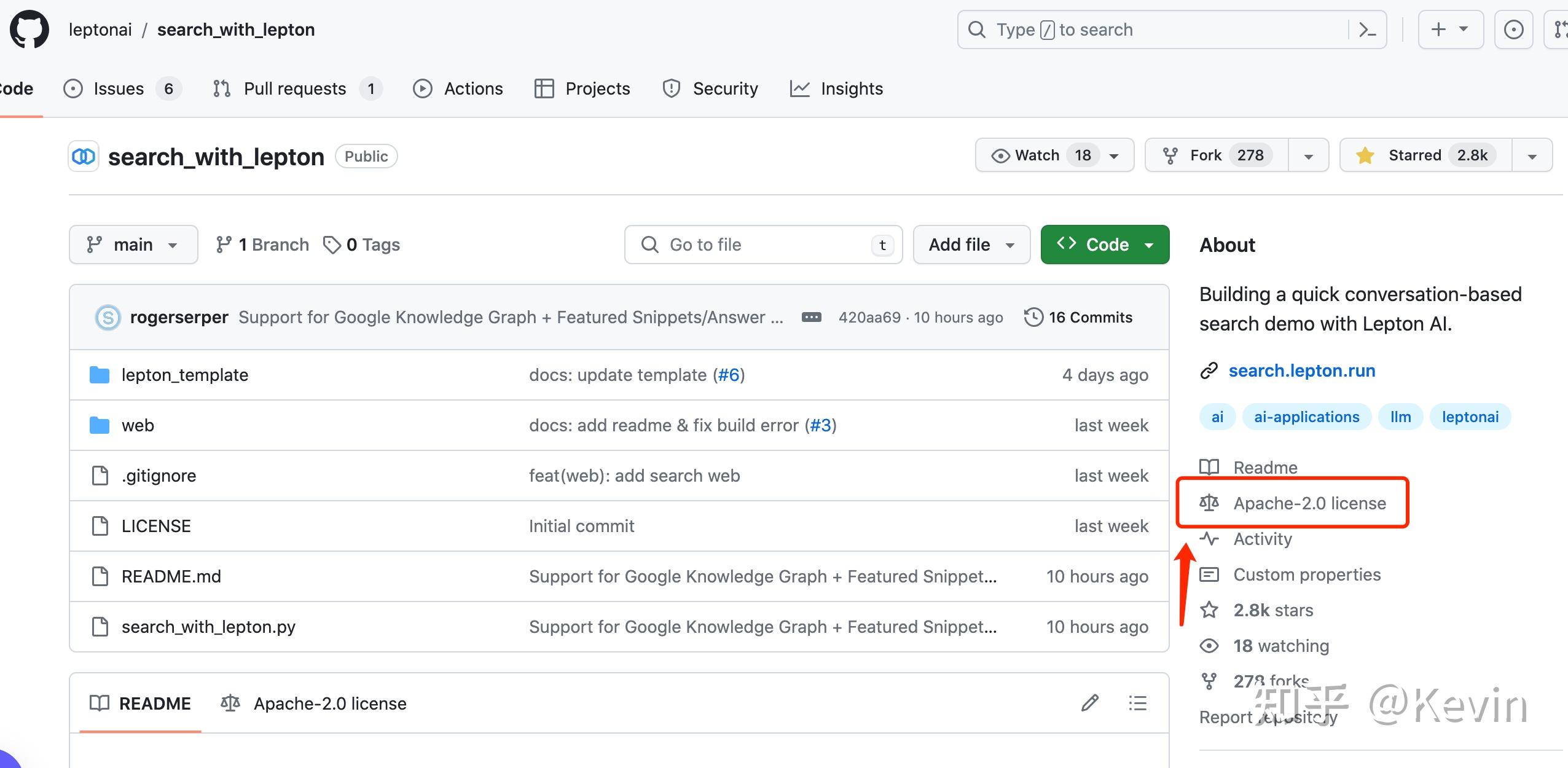 Lepton Search ：不到 500 行代码构建对话式搜索引擎｜开源｜可商用 - 知乎
