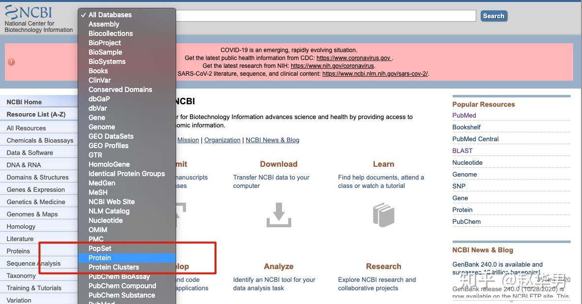 如何使用Entrez与相应的NCBI资源？ - 知乎