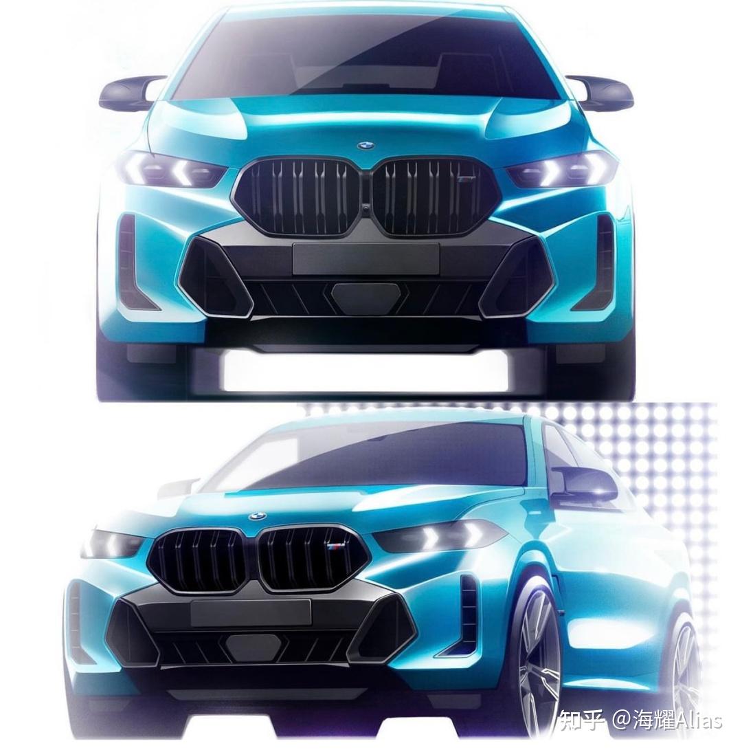 2024款 宝马X5/X6发布！（海耀设计分享） - 知乎