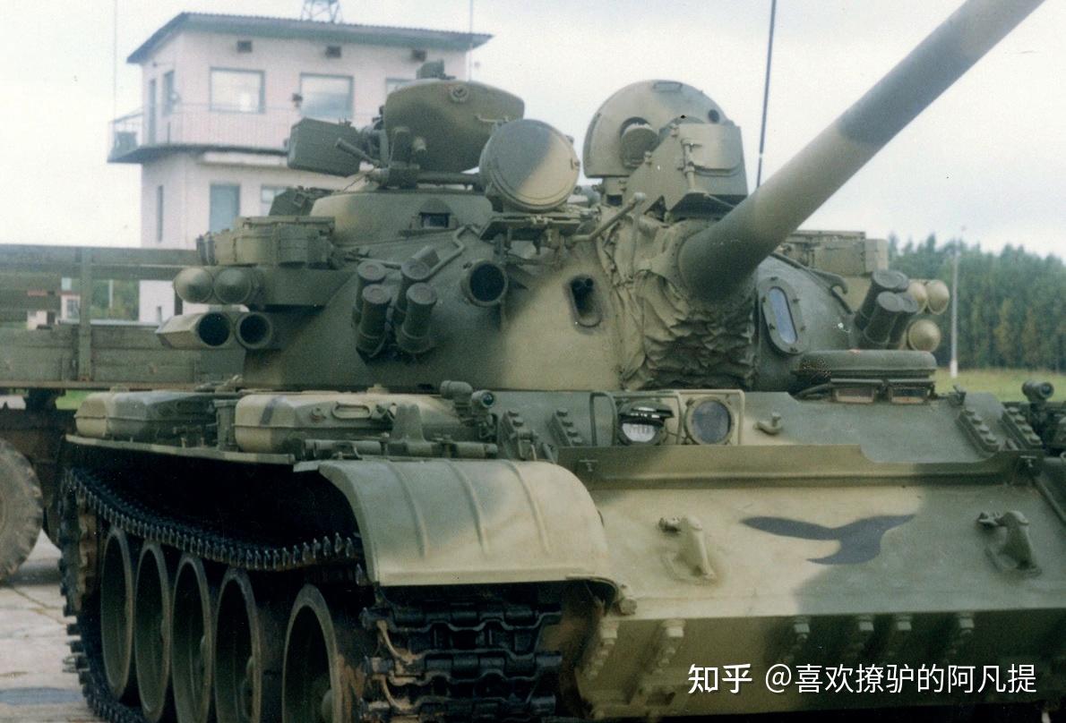 编号16：T-55主战坦克（第六部分）-再见老兵：1980年代以来的改进提高（T-55AD、T-55AMV、T-55M5、T-55M6）及T-55系列总生产数量简述 - 知乎