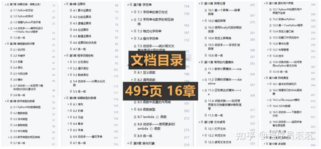全网最简单易懂！495页Python漫画教程，高清PDF版开发下载，零基础必备 - 知乎