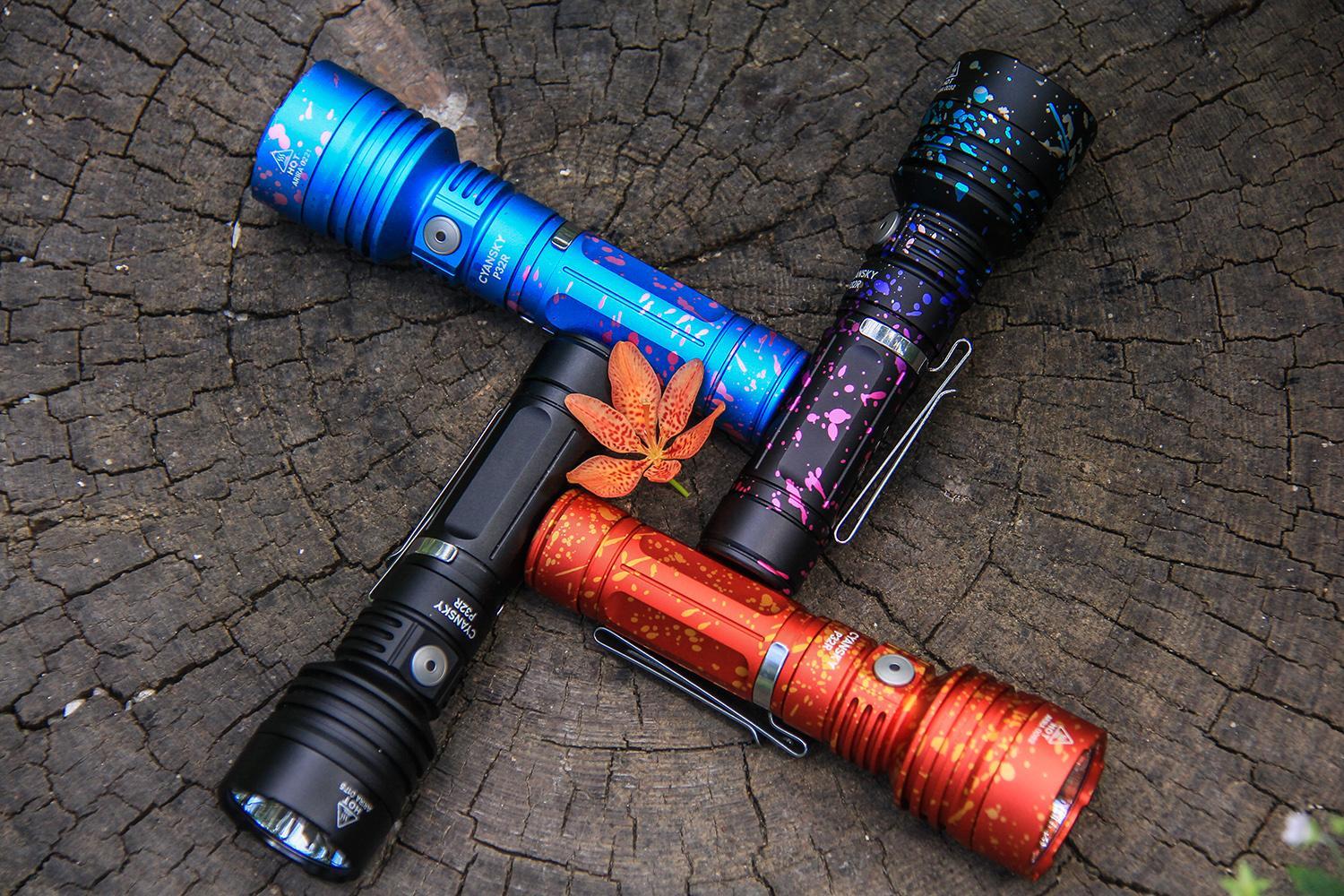 全新色彩、高光时刻：CYANSKY P32R手电 - 知乎