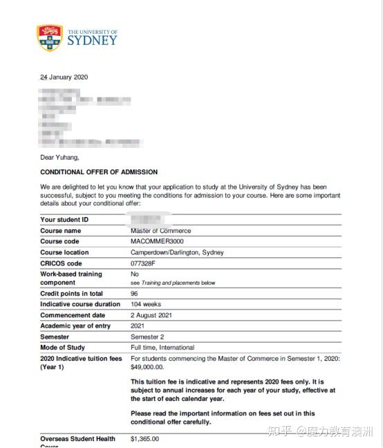 悉尼大学商科硕士（Master of Commerce)---附案例分享 - 知乎