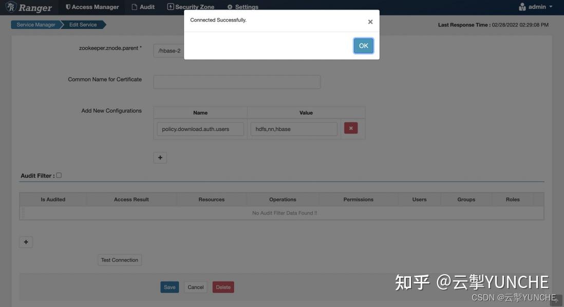 开源大数据集群部署（十四）Ranger集成Hbase - 知乎