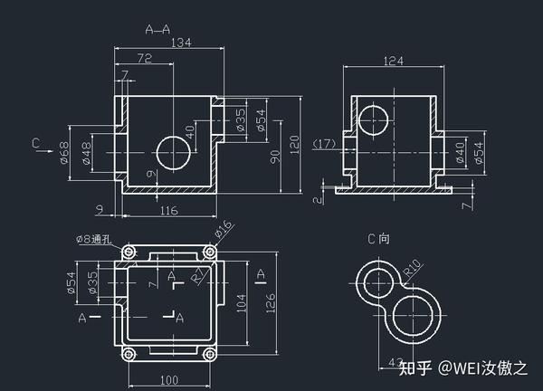 CAD dwg格式练习图100多张，练习图进阶版，提高绘图技能与效率从此刻开始 - 知乎