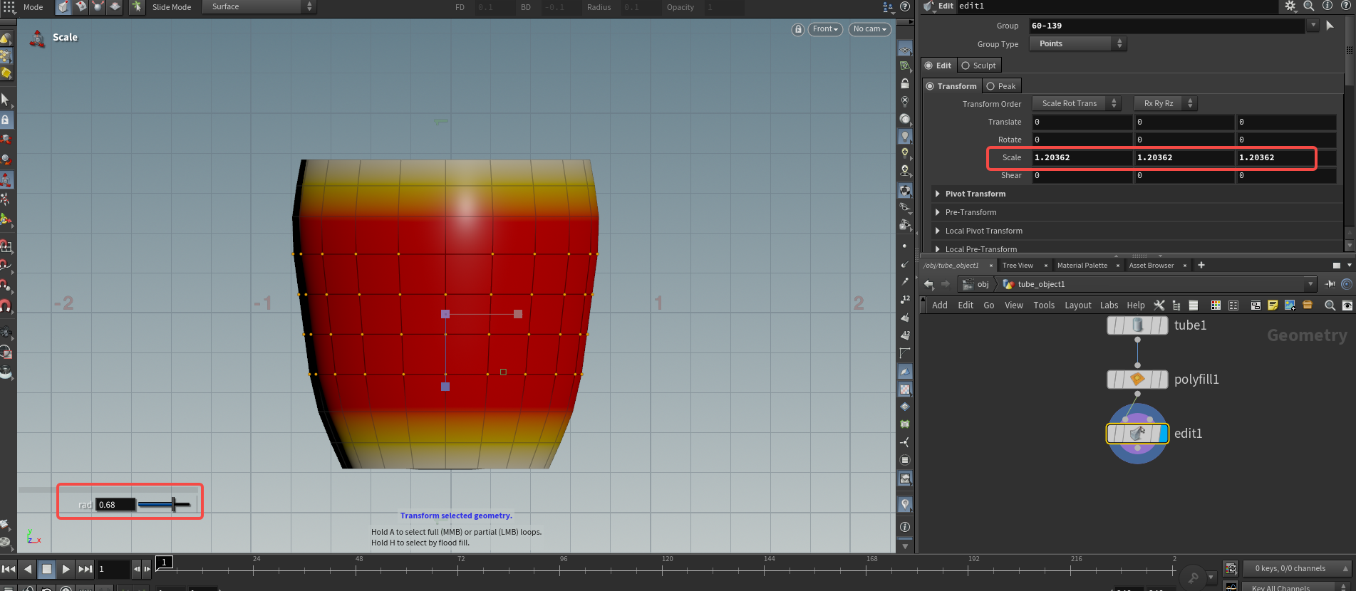Houdini入门笔记（四） Accessing Tools & Tool Workflow & Transform Objects and Geometry - 知乎