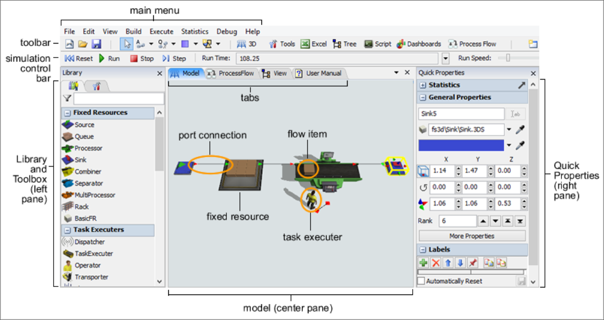 Flexsim仿真教程（一） - 知乎