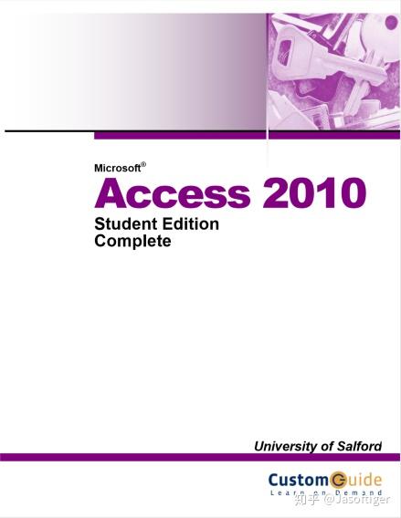 Access学习资源推荐——入门书籍篇 - 知乎
