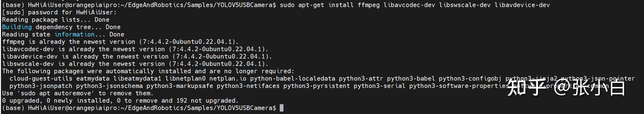 使用香橙派AIPro实现YoLoV5目标检测（CANN8.0） - 知乎