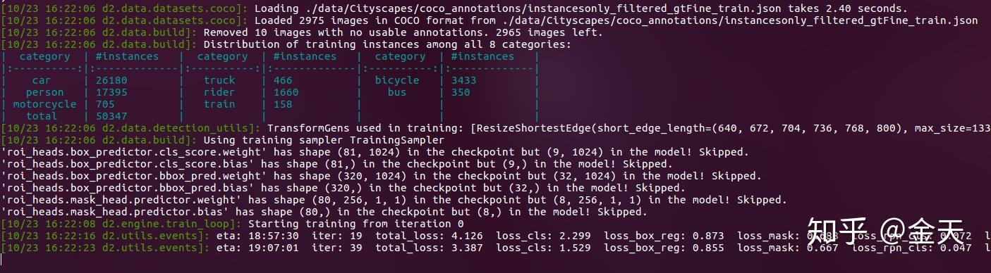 Detectron2训练自己的数据集手把手指导 - 知乎