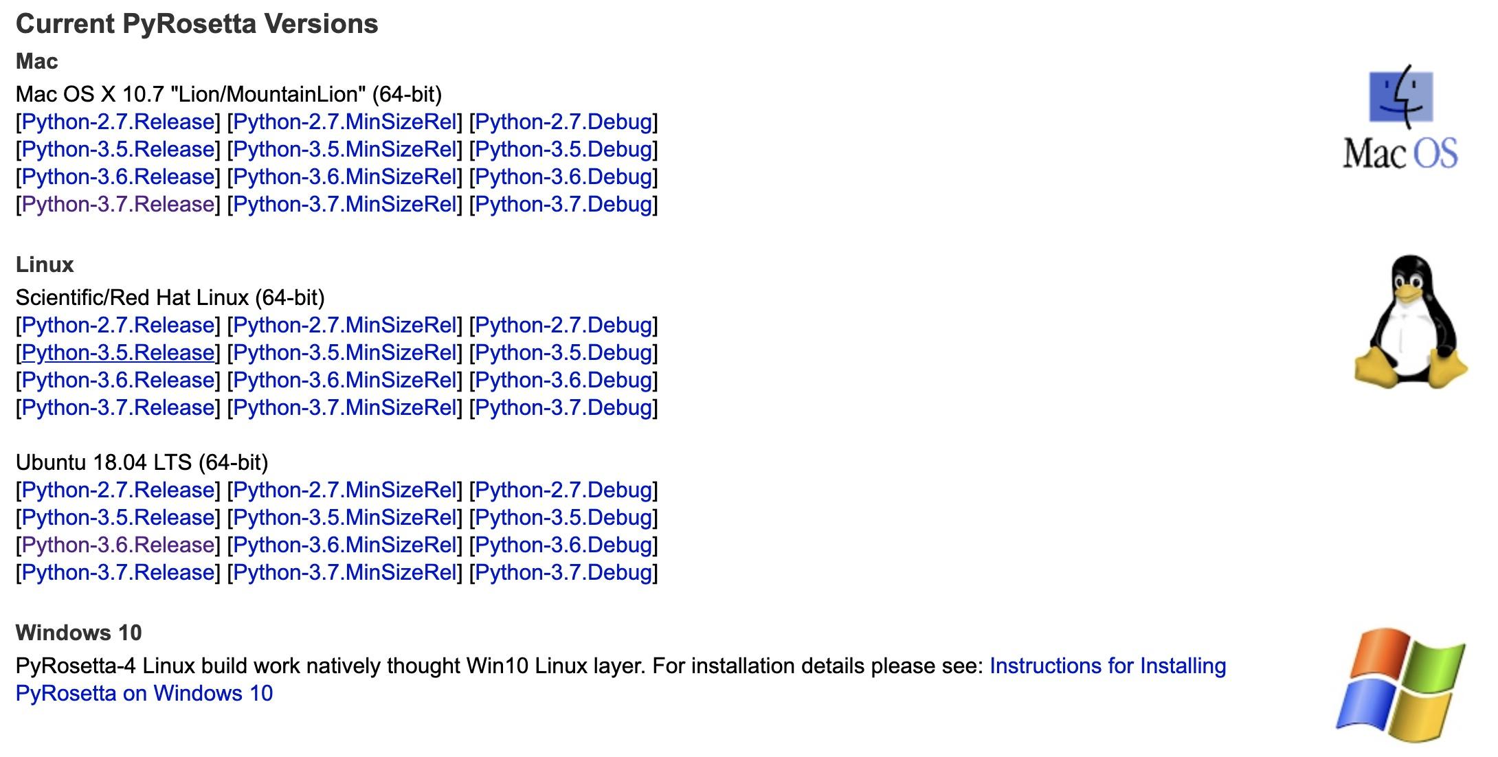PyRosetta开发环境配置 - 知乎
