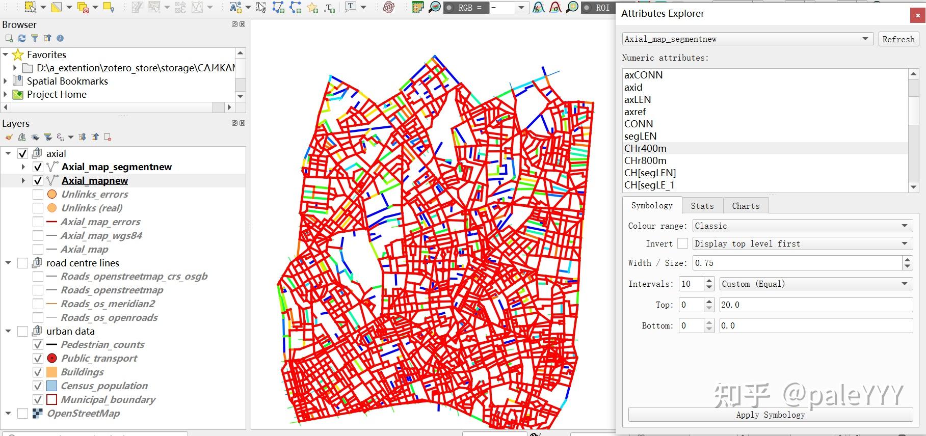 The Space Syntax Toolkit|QGIS中集成空间句法(补) - 知乎