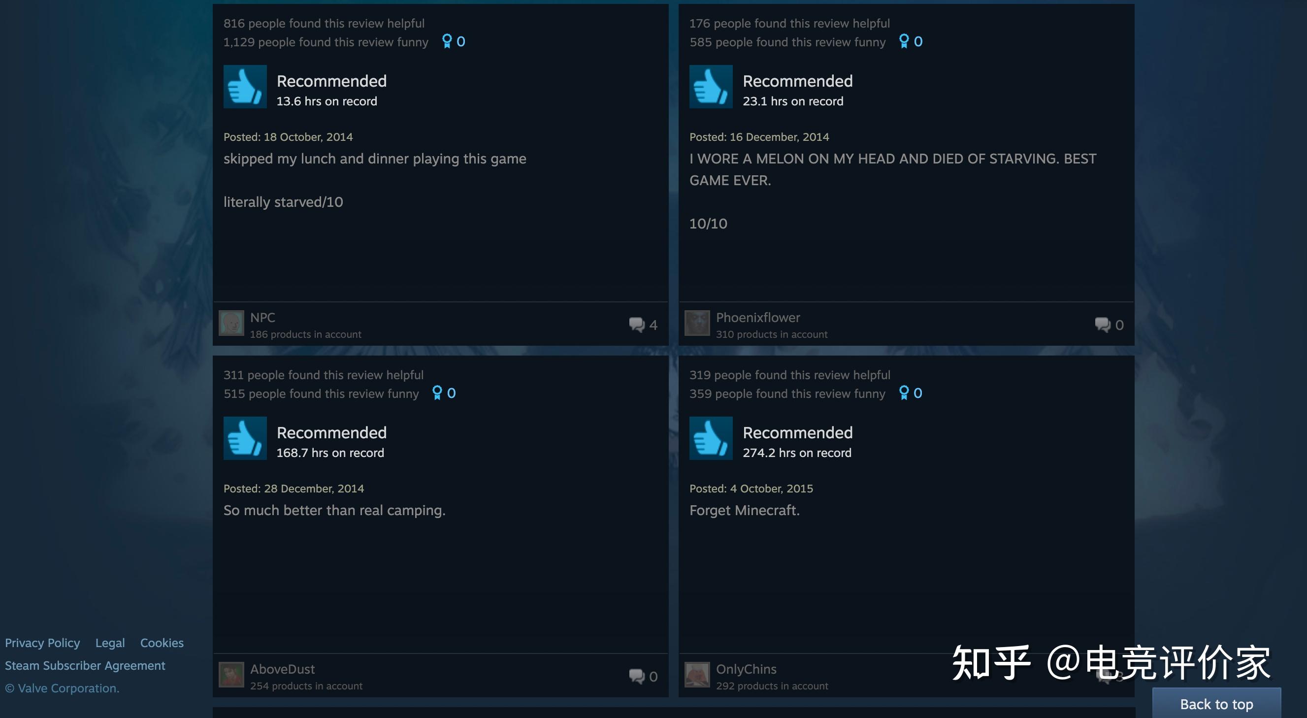 Steam游戏平台的评价体系解析 - 知乎