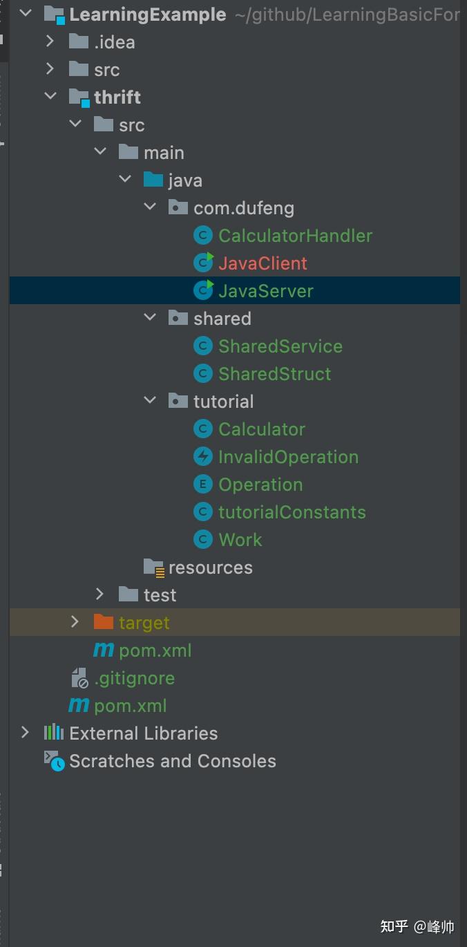 Thrift教程（Java客户端和服务器） - 知乎