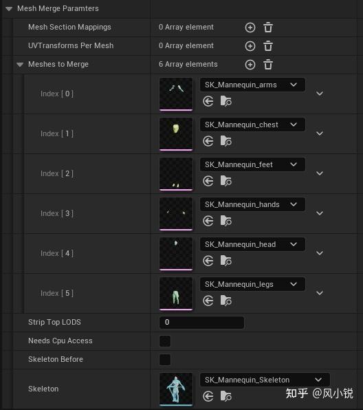 UE5 几种模块化角色组装方式实践 - 知乎