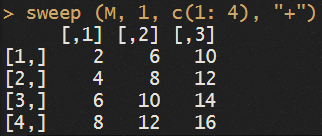R中的sweep函数 - 知乎