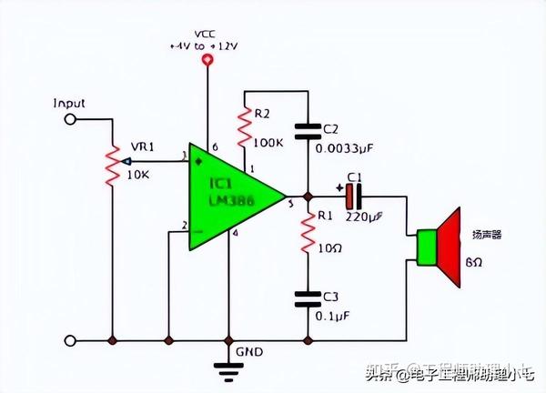 什么是LM386芯片？LM386引脚图及功能讲解，几分钟，带你搞定LM386 - 知乎