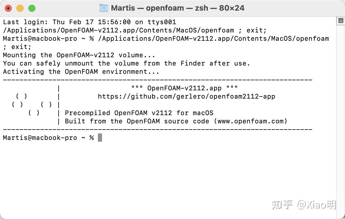 Mac OS 原生安装OpenFOAM - 知乎