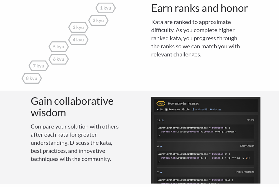 酷站推荐 - codewars.com - Codewars | Achieve mastery through challenge