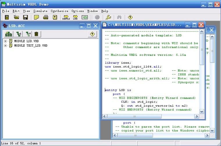 知乎盐选 | 14.1 Multisim 10 的 VHDL 仿真平台
