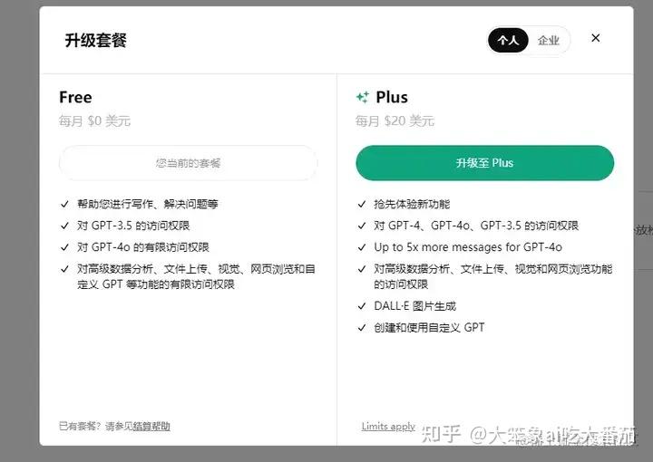 chatgpt（plus&api）付款的方式有哪些？gptplus国内怎么付费订阅；chatgpt 会员充值攻略chatGPT4哦，4.0 - 知乎