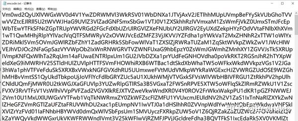 XCTF---MISC---简单的Base编码 - 知乎