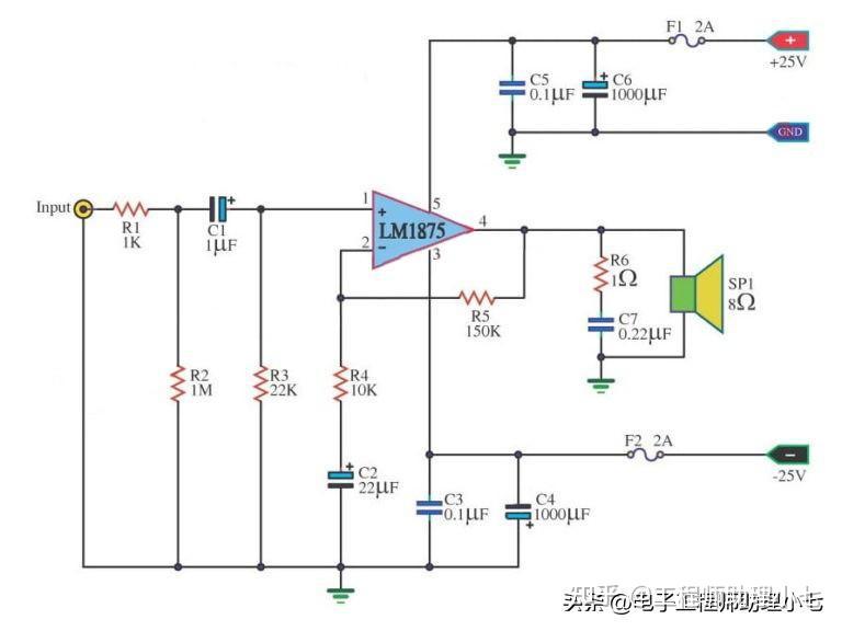 LM1875是什么芯片?LM1875参数+3个LM1875功放电路，一文带你搞定 - 知乎