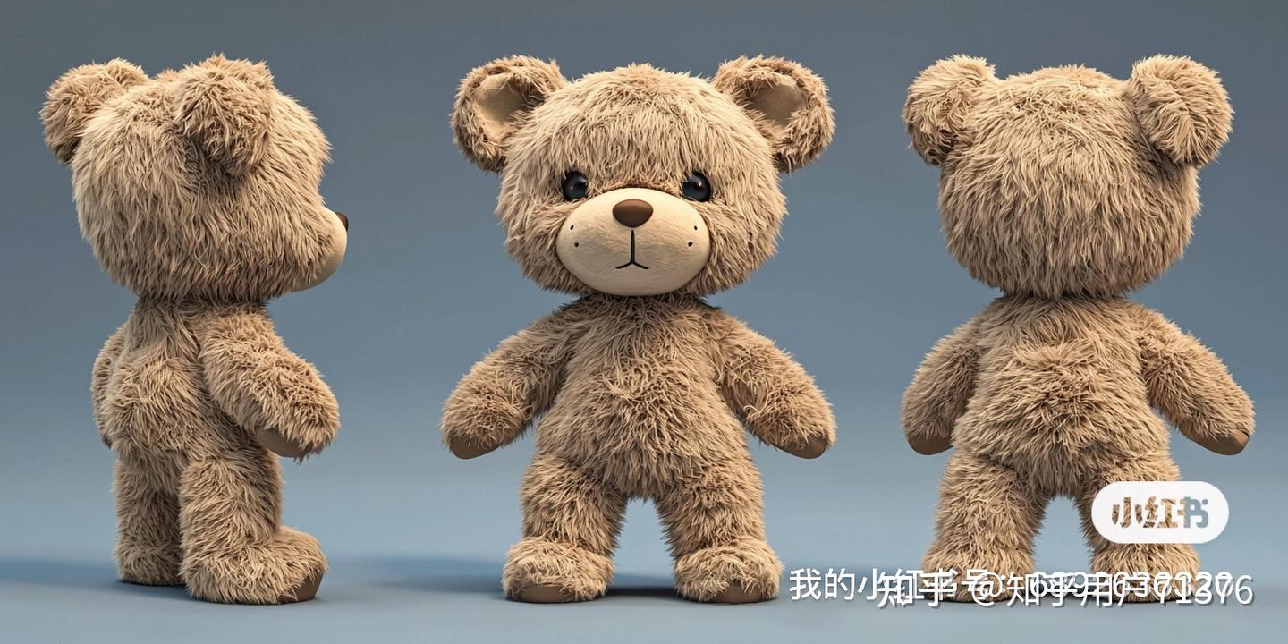 AI生成毛绒玩具 - 知乎