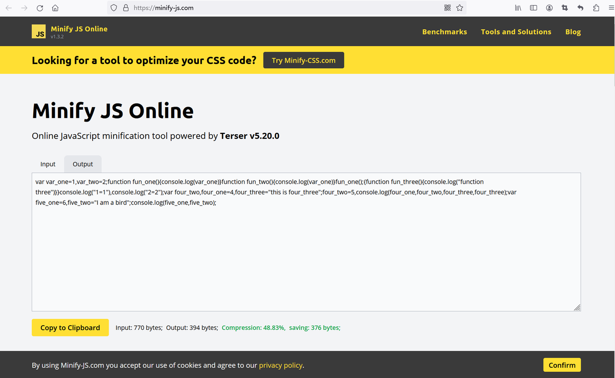 JS压缩谁最强？对比5款JS代码压缩工具 - 知乎