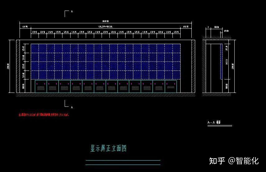 室内LED显示屏与室外LED显示屏安装大样图，CAD格式 - 知乎