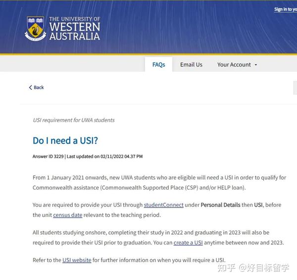 澳大利亚留学生必不可少！USI最详细申请攻略看这篇就够了！ - 知乎