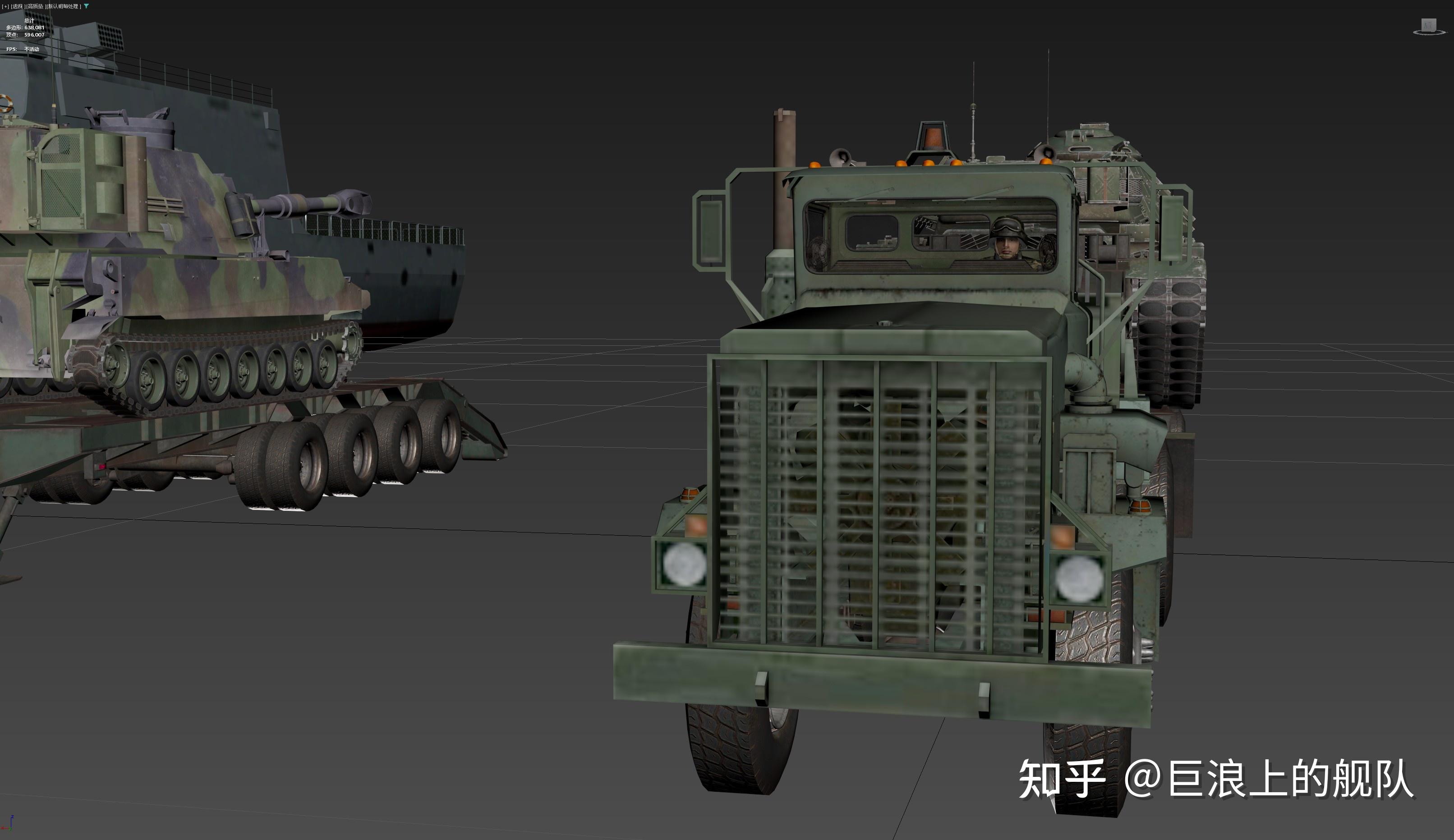 美国 奥什科什Oshkosh M911 坦克运输车 - 知乎