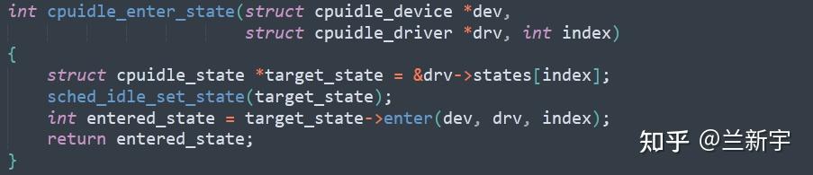 Linux中的cpuidle子系统 - 知乎