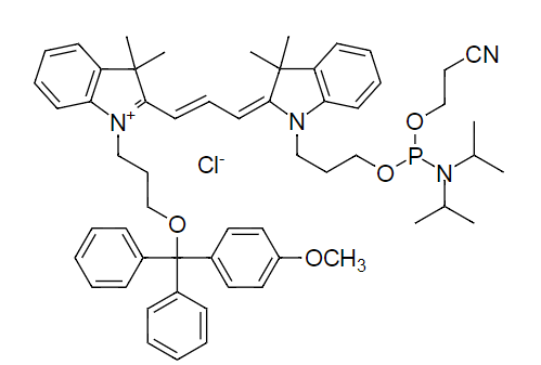 常见荧光基团Cy3、Cy5、Cy7亚磷酰胺单体的激发波长 - 知乎