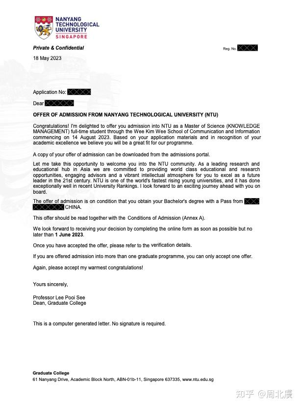 【Offer喜报】惊喜加倍！半年后这所QS前20的大学终于还是给了我offer - 知乎