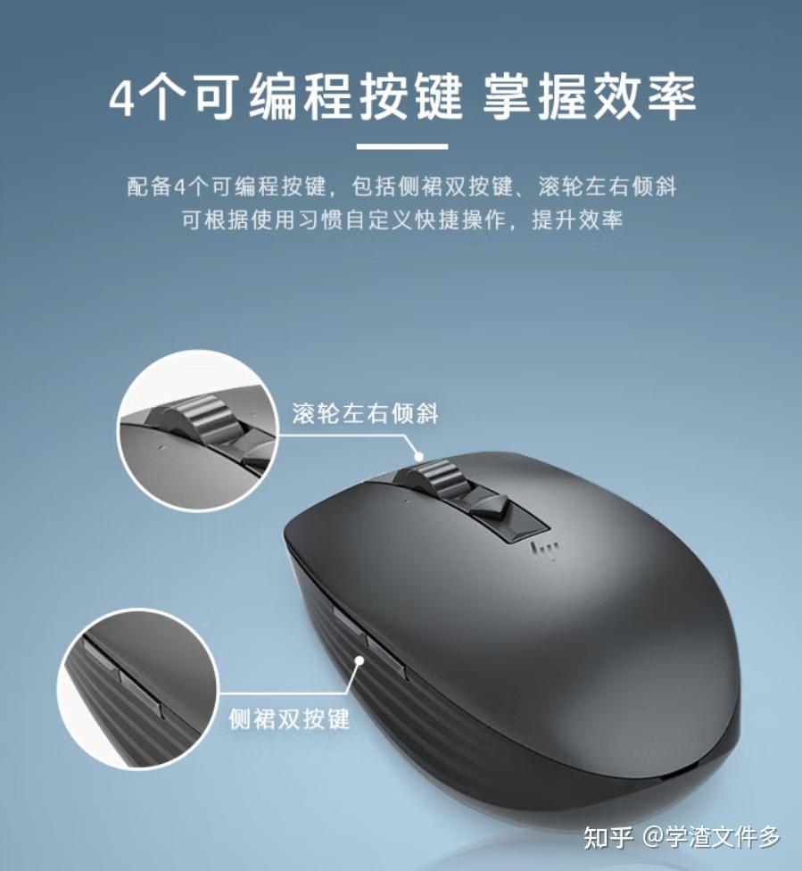 惠普 635 多设备无线鼠标 - 知乎